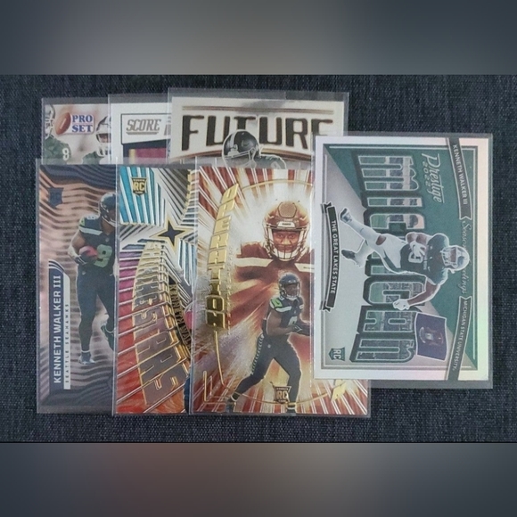 Panini | Toys | 7 Kenneth Walker Iii Rookie Cards | Poshmark